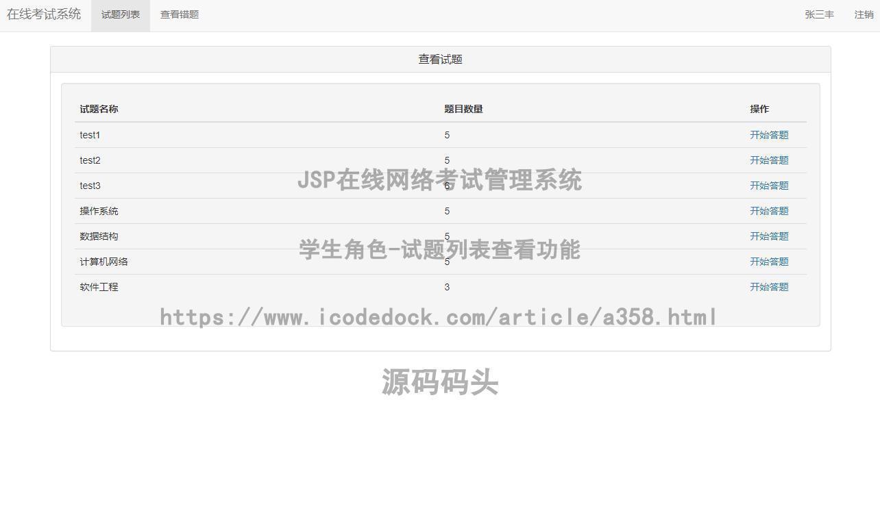 基于jsp+mysql的JSP在线网络考试管理系统包含完整论文PPT等完整文稿-CSDN博客