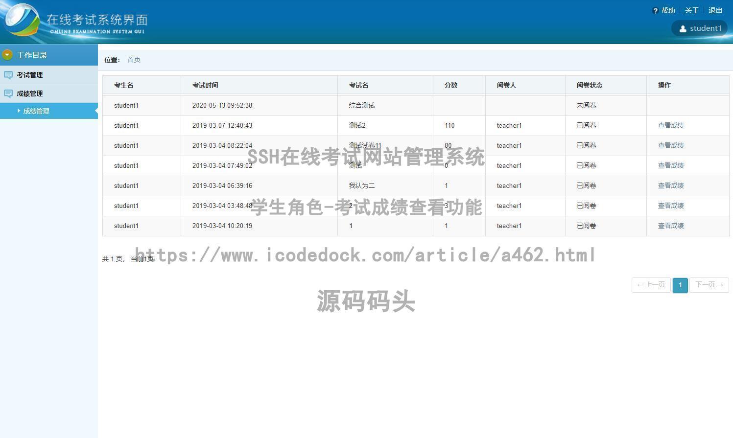 基于jsp+mysql+Spring+hibernate+Struts2的SSH在线考试网站管理系统-CSDN博客