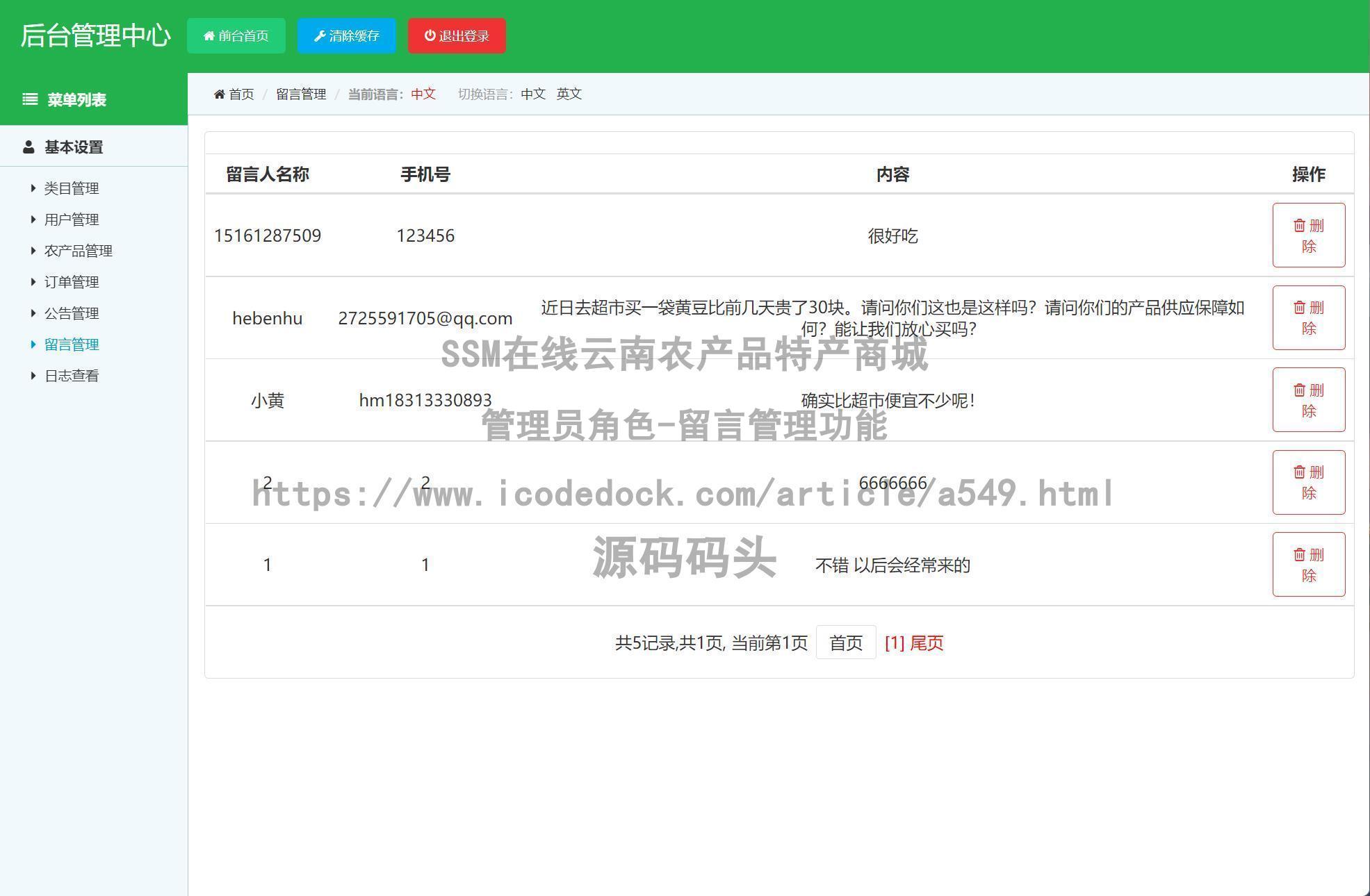 基于jsp+mysql+Spring+mybatis的SSM在线云南农产品特产商城-CSDN博客