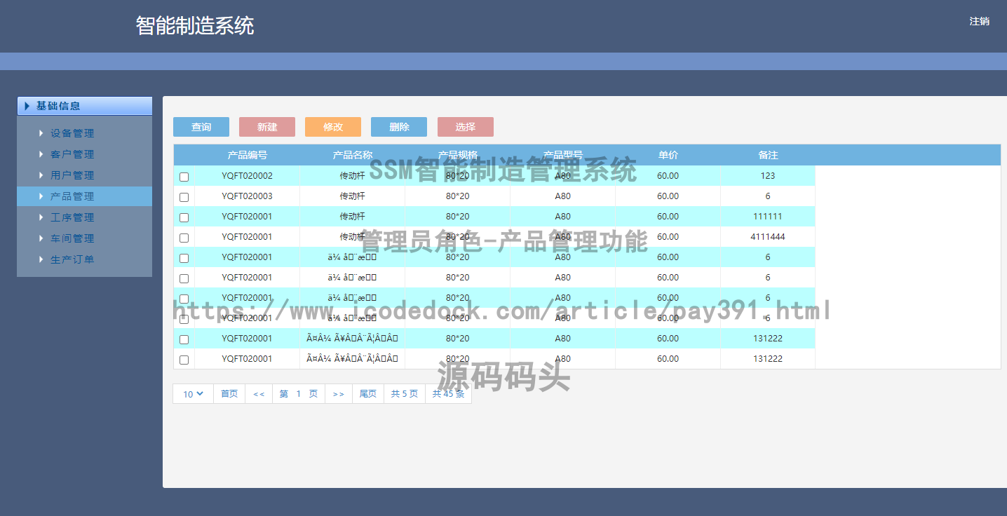 基于jsp Mysql Spring Mybatis的ssm智能制造车间管理系统 Csdn博客