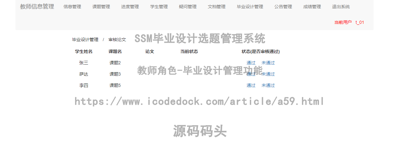 基于jsp+Spring+mybatis的SSM毕业设计选题管理系统_mybatis课设课题抽题系统-CSDN博客